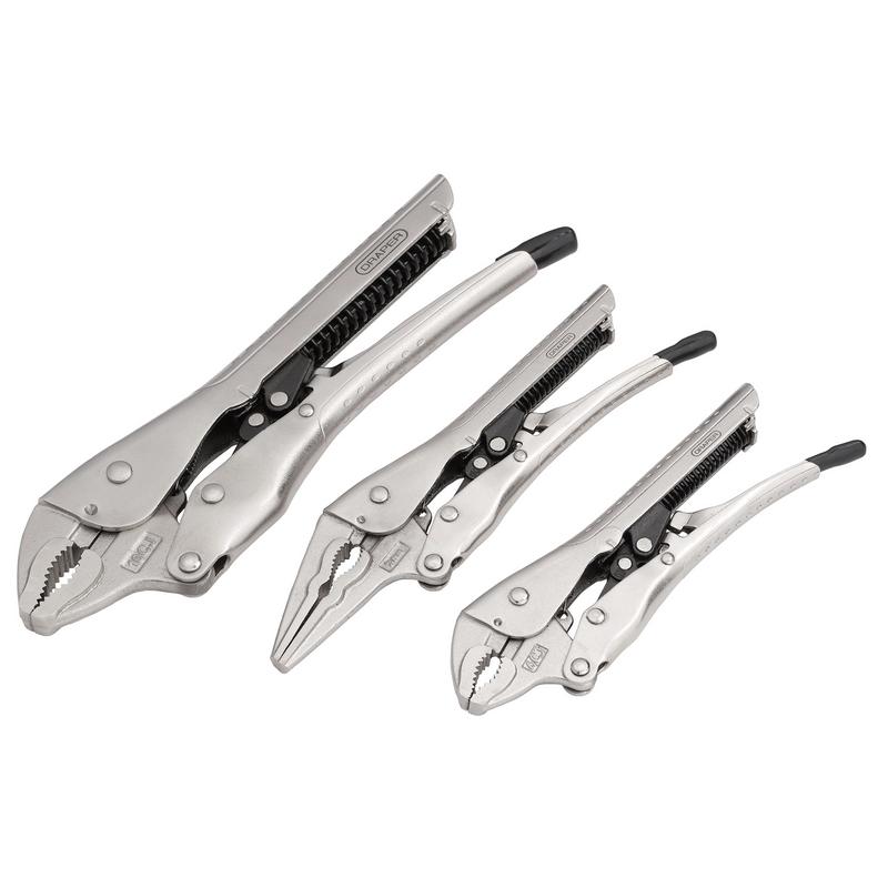 Draper Auto Locking Pliers Set (3 Piece) DRA-07103 – Demuch Limited