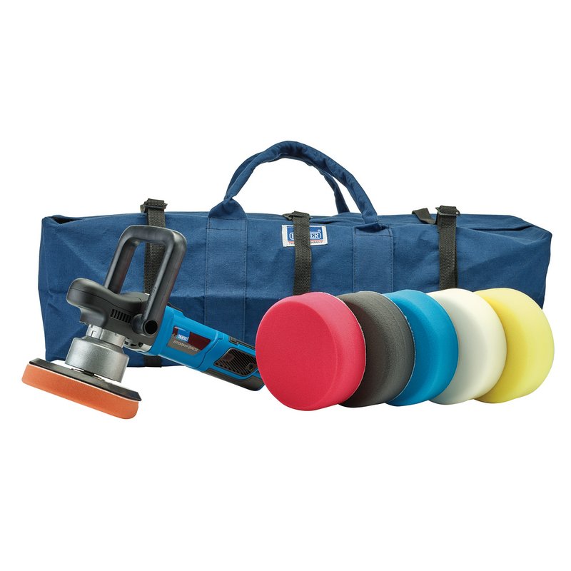 Draper 150mm Dual Action Polisher Kit DRA-99375 – Demuch Limited