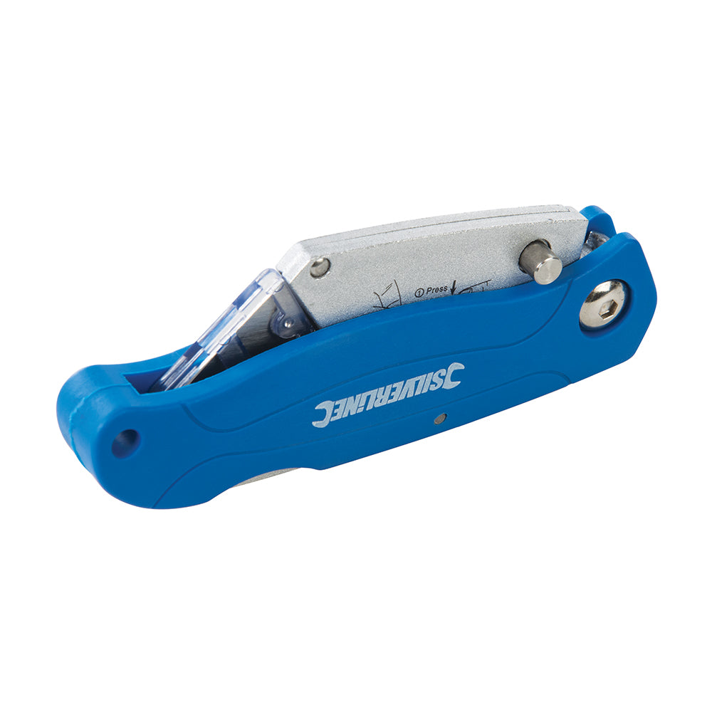 Silverline Lock-Back Utility Knife 100mm – Demuch Limited